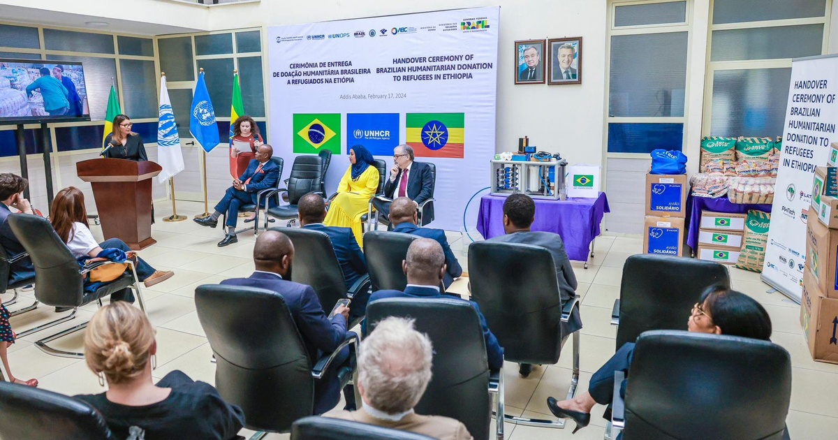 Brazil provides 18 tons in-kind food donation and water purifiers to ...