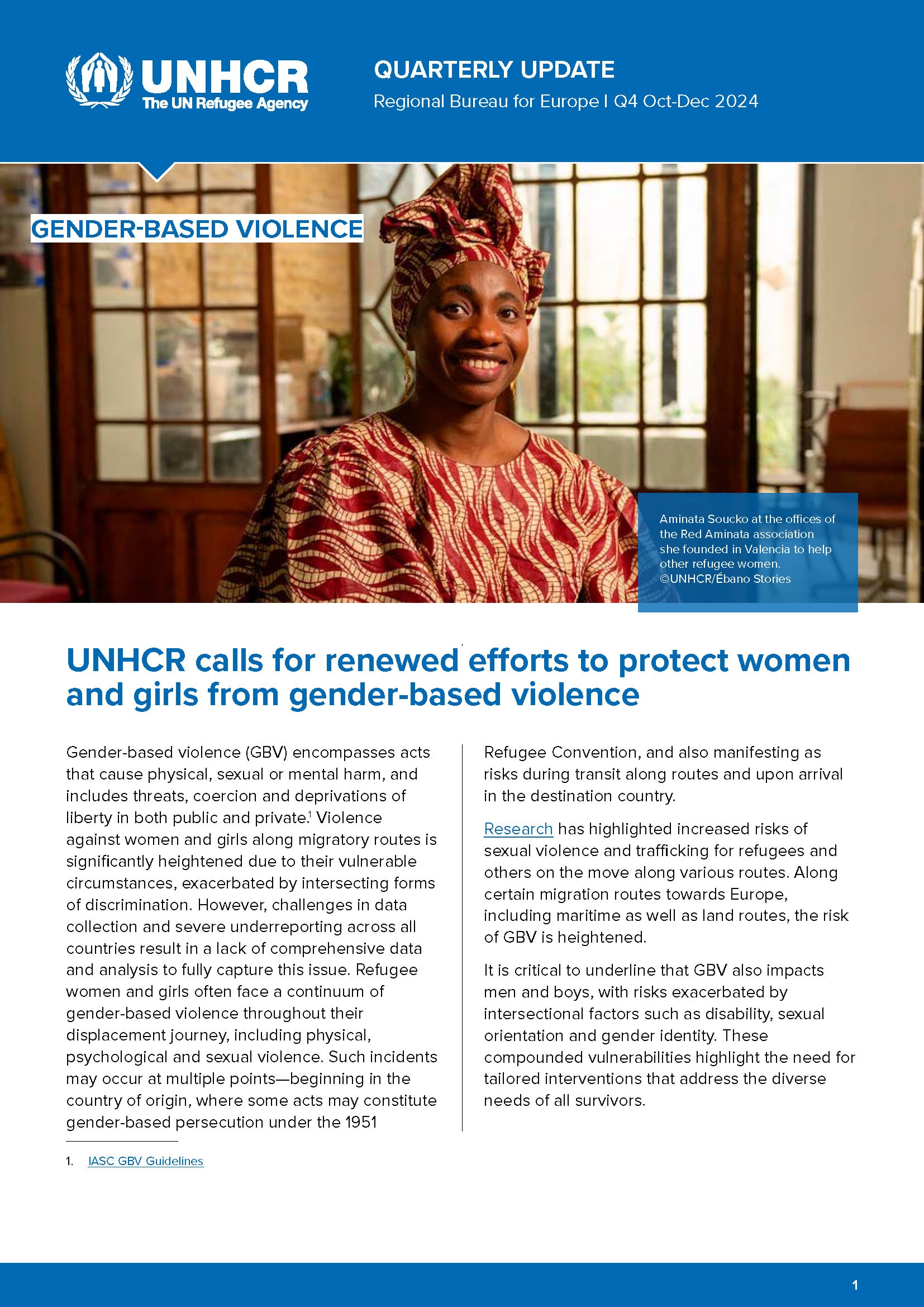 Regional Refugee Response Plan 2025-2026 | UNHCR Europe