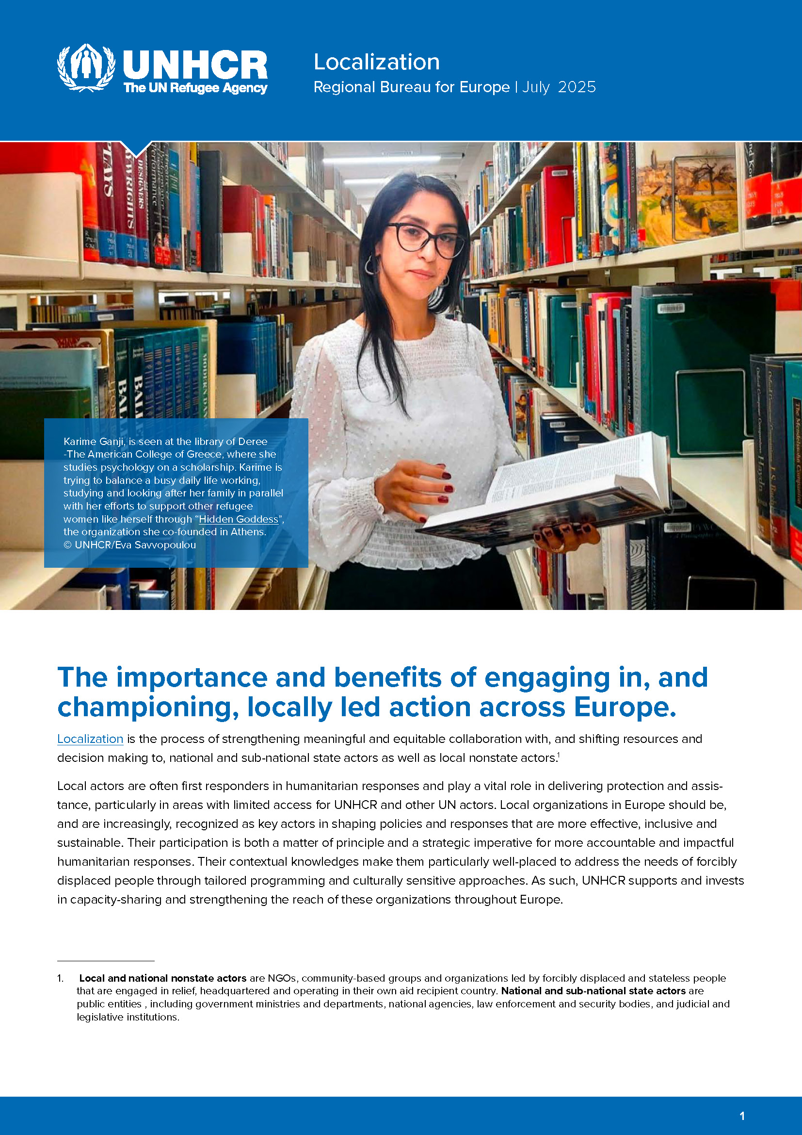 Reports and publications | UNHCR Europe