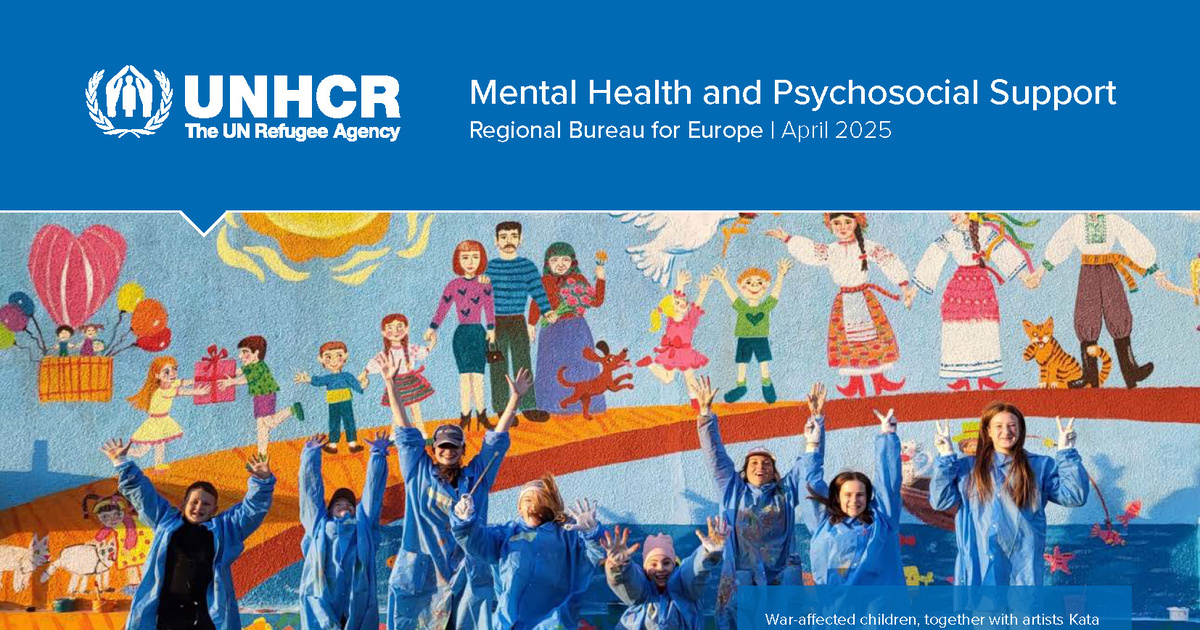 UNHCR renews its call to strengthen community-based mental health and ...