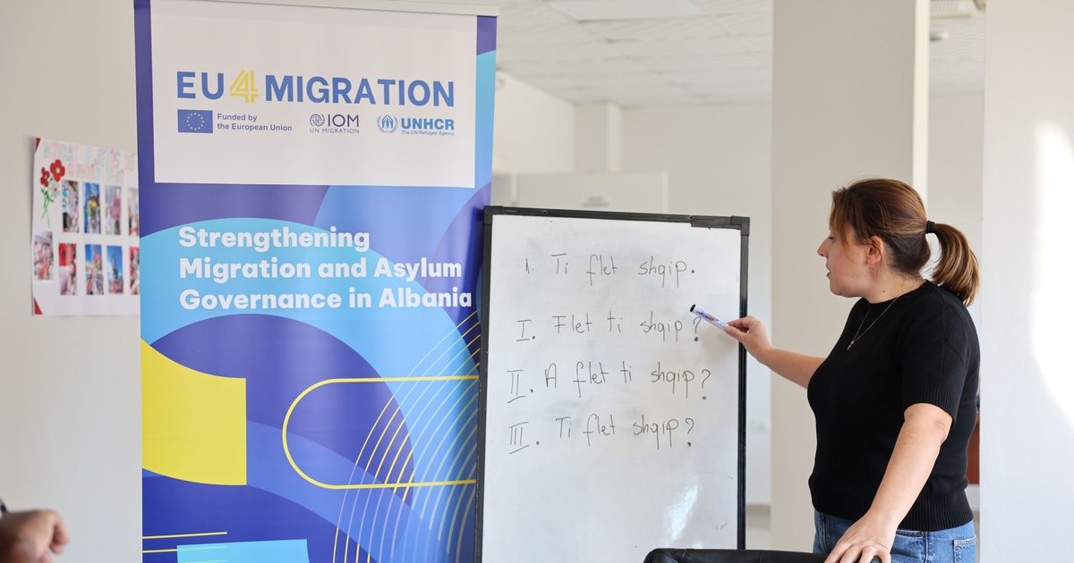 One Classroom, Many Journeys: How Albanian lessons are helping asylum ...