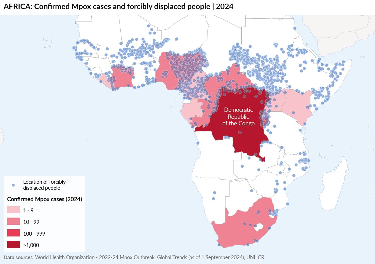 How is the mpox outbreak impacting refugees and displaced people ...