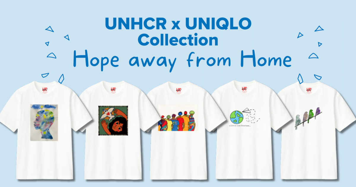 UNHCR and UNIQLO unveil “Hope Away from Home” graphic t-shirt ...