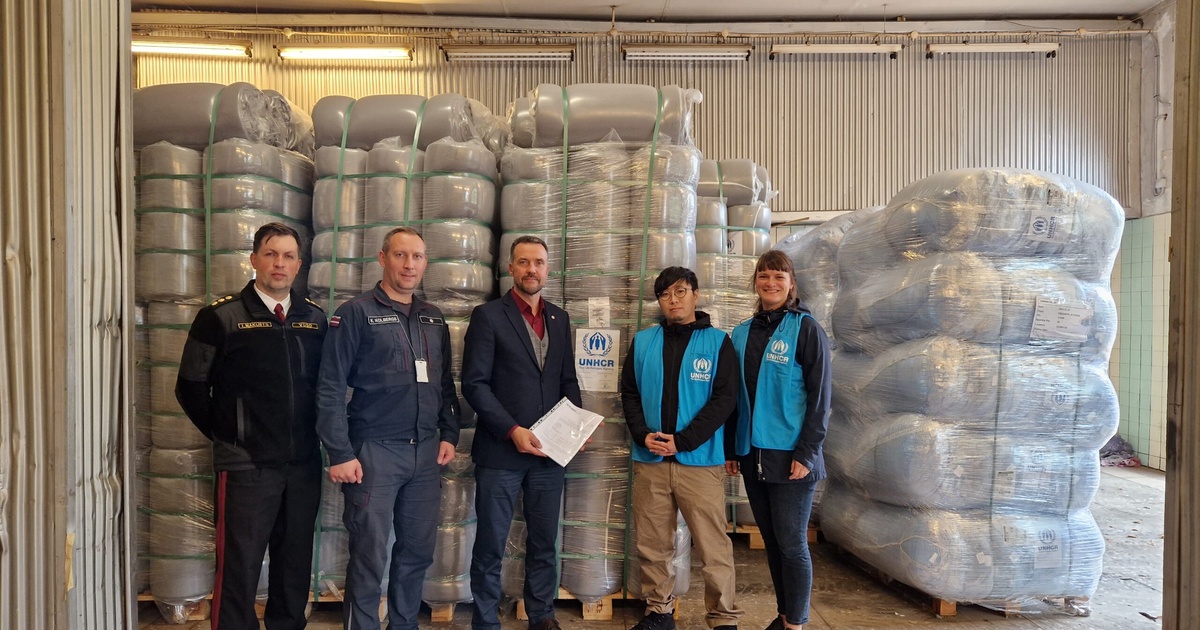 UNHCR supports Latvia and Lithuania with relief items for temporary ...
