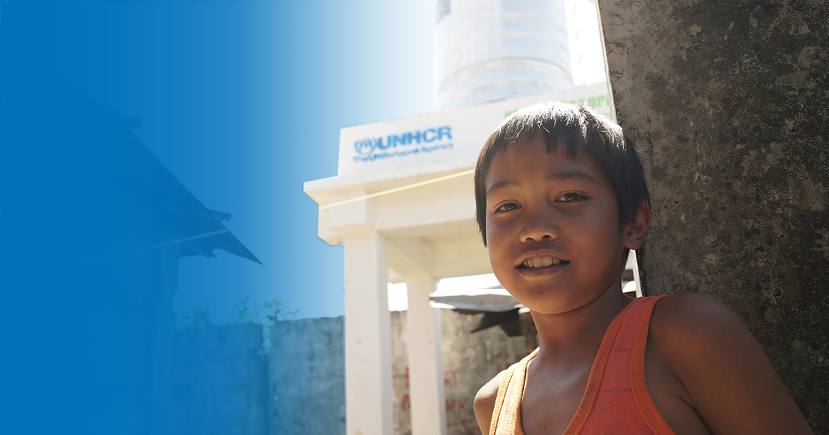 Precious water flows to Mindanao | UNHCR Philippines