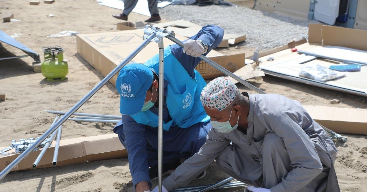 UNHCR delivers housing units, Rubb halls to support quarantine ...