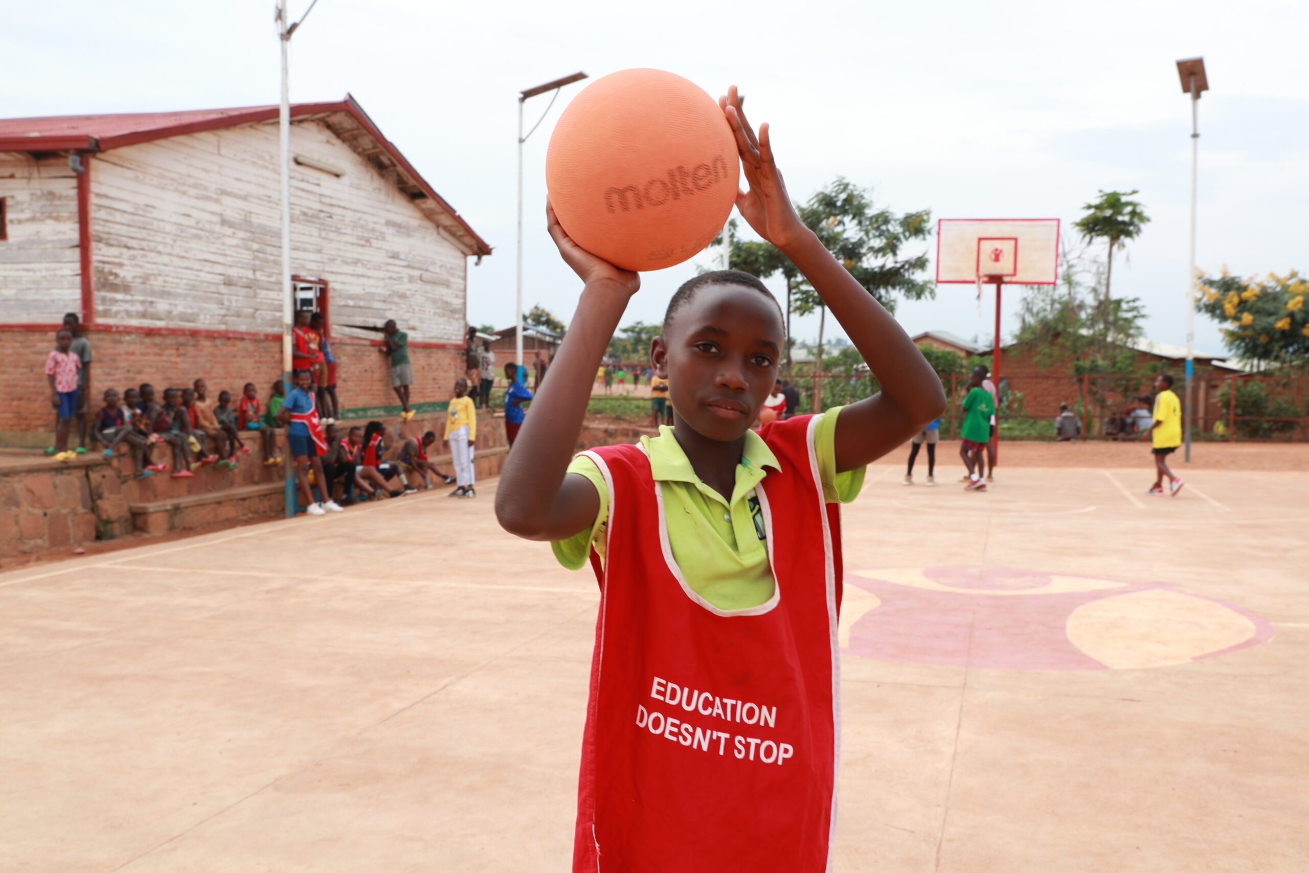 Refugee children learn and grow through playing sports in Mahama camp ...