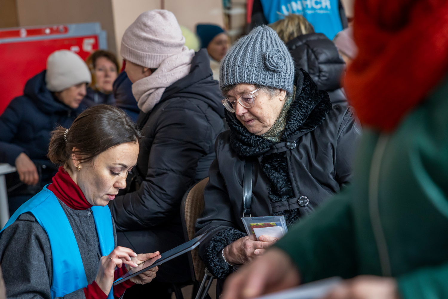 Ukrainian UNHCR workers in Poland offer help and solace to refugees | UNHCR