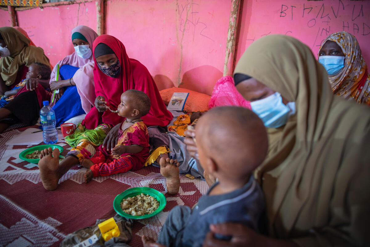 Nutrition and food security | UNHCR