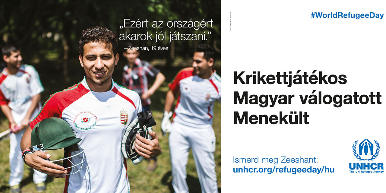 UNHCR billboards in Hungary celebrate contributions by refugees | UNHCR