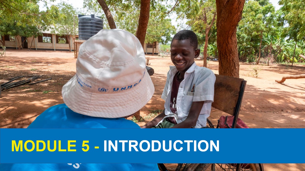 Strengthening protection of persons with disabilities in forced ...