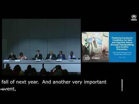 Recorded parallel high-level events | UNHCR