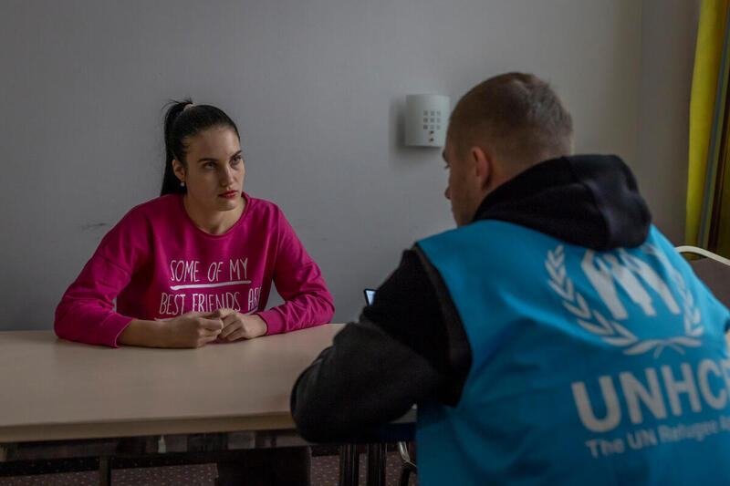 Ukrainian UNHCR workers in Poland offer help and solace to refugees | UNHCR