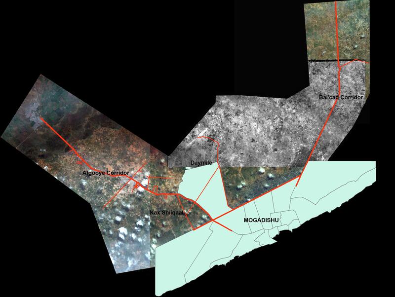 Satellite photos show spectacular urban growth west of Mogadishu | UNHCR