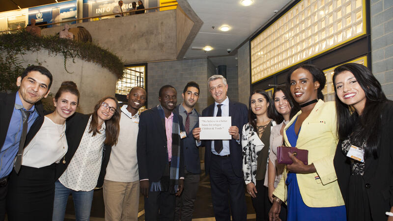 Give us a chance to build a brighter future, young refugees say | UNHCR