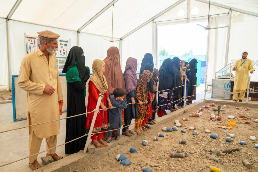 Afghan refugees forced to return face uncertain future | UNHCR