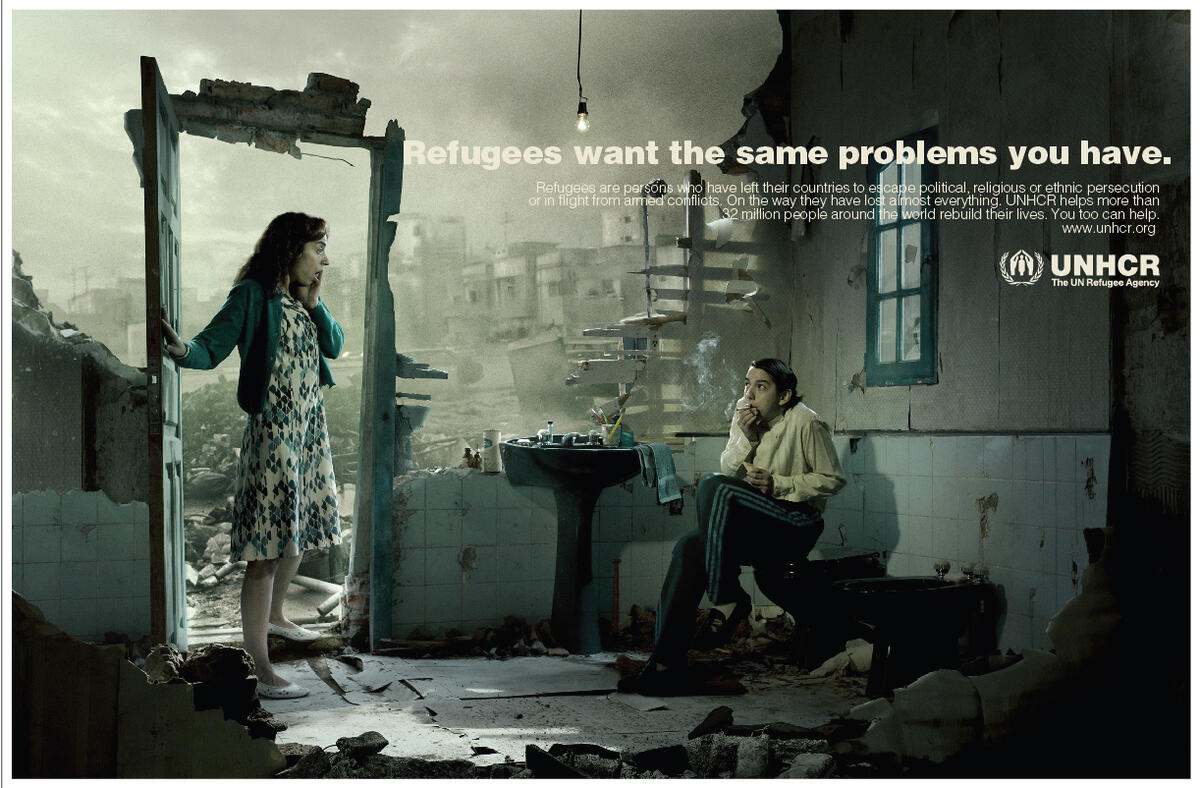 UNHCR advertising campaign wins a prestigious Clio award | UNHCR