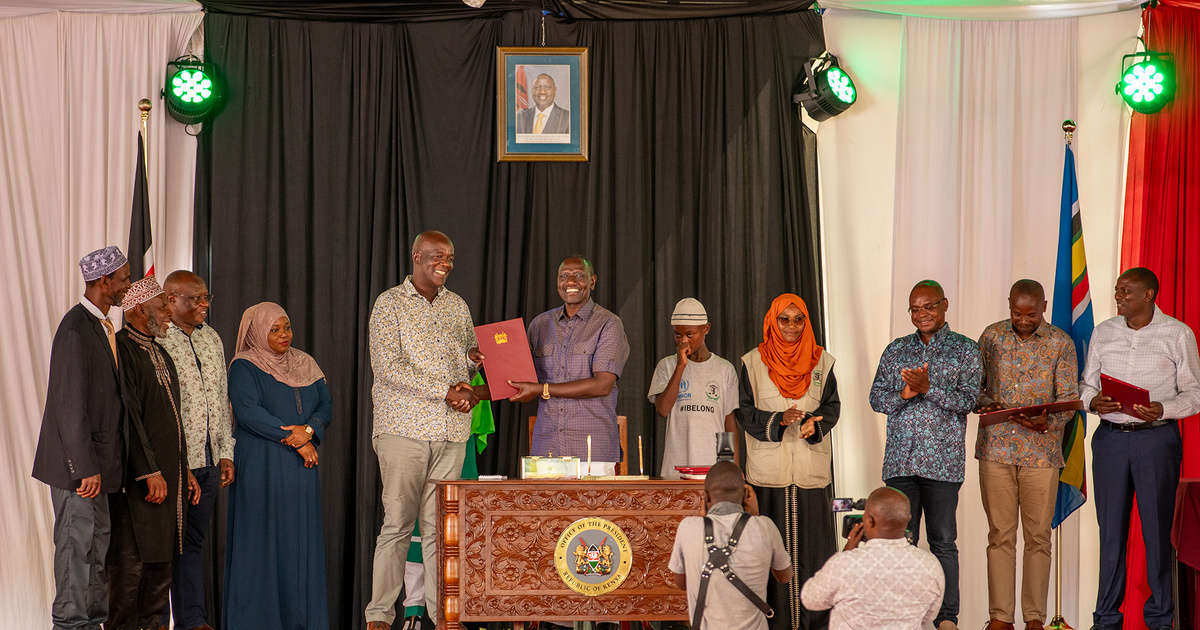 UNHCR applauds Kenya’s efforts to resolve stateless situation of Pemba ...