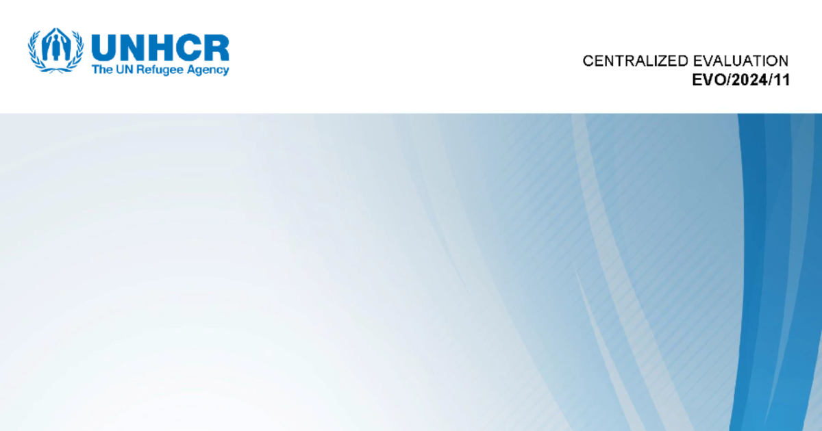 Evaluation of UNHCR’s Level 3 Response in Ukraine | UNHCR