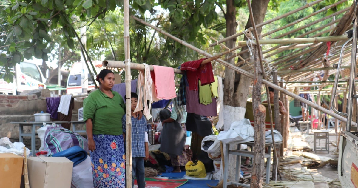 Myanmar quake piles fresh suffering on families fleeing conflict | UNHCR