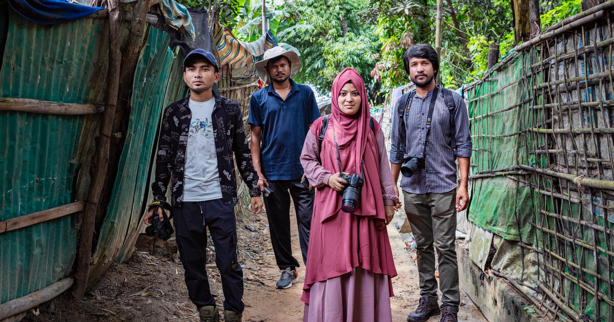 With photographs, words, and deeds, Rohingya refugee storytellers weave ...