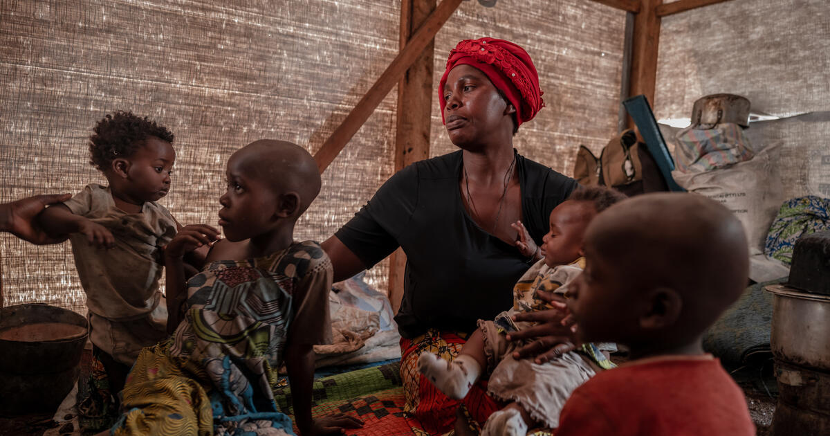 Displaced families in DR Congo face daily struggle for survival | UNHCR