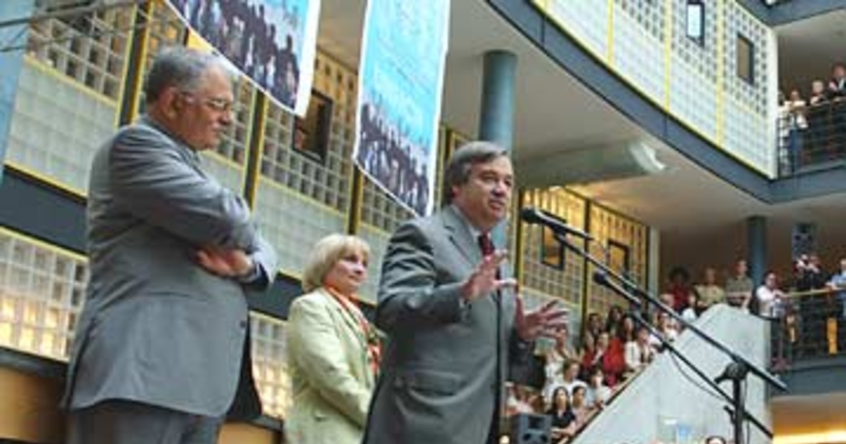 New UNHCR chief meets staff in Geneva | UNHCR