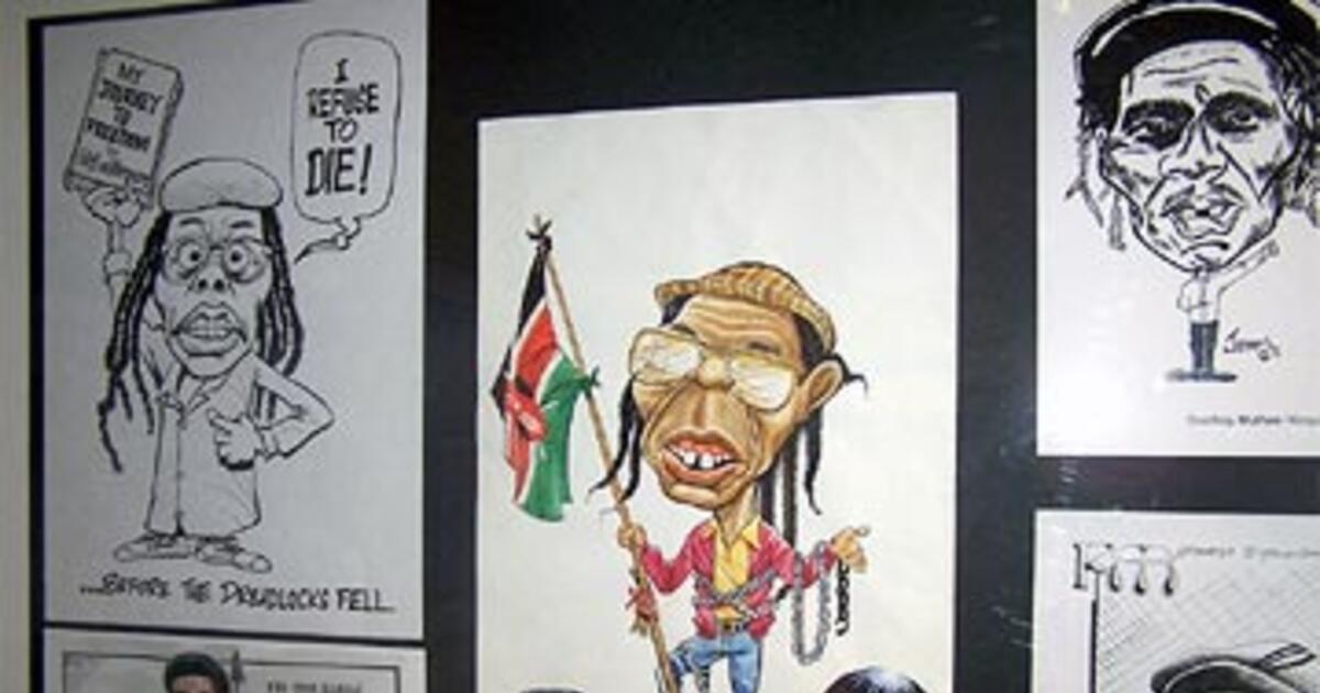 Cartoon exhibition gives refugees the last laugh | UNHCR