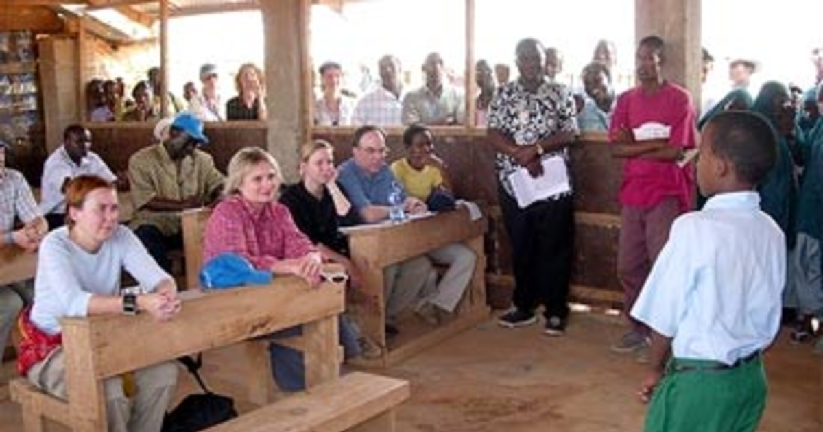 Thanks for the classrooms; now we need computers, say refugee students ...