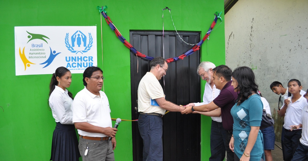 Brazil helps ease local integration of refugees in northern Ecuador | UNHCR