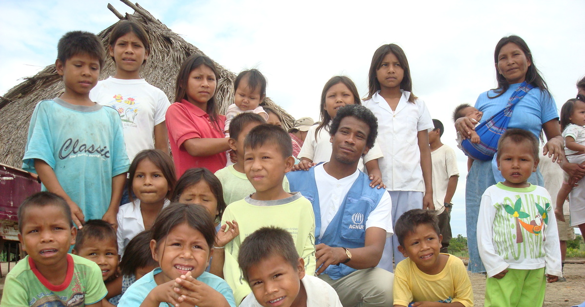 UNHCR works to find durable solutions for endangered Colombian tribe ...