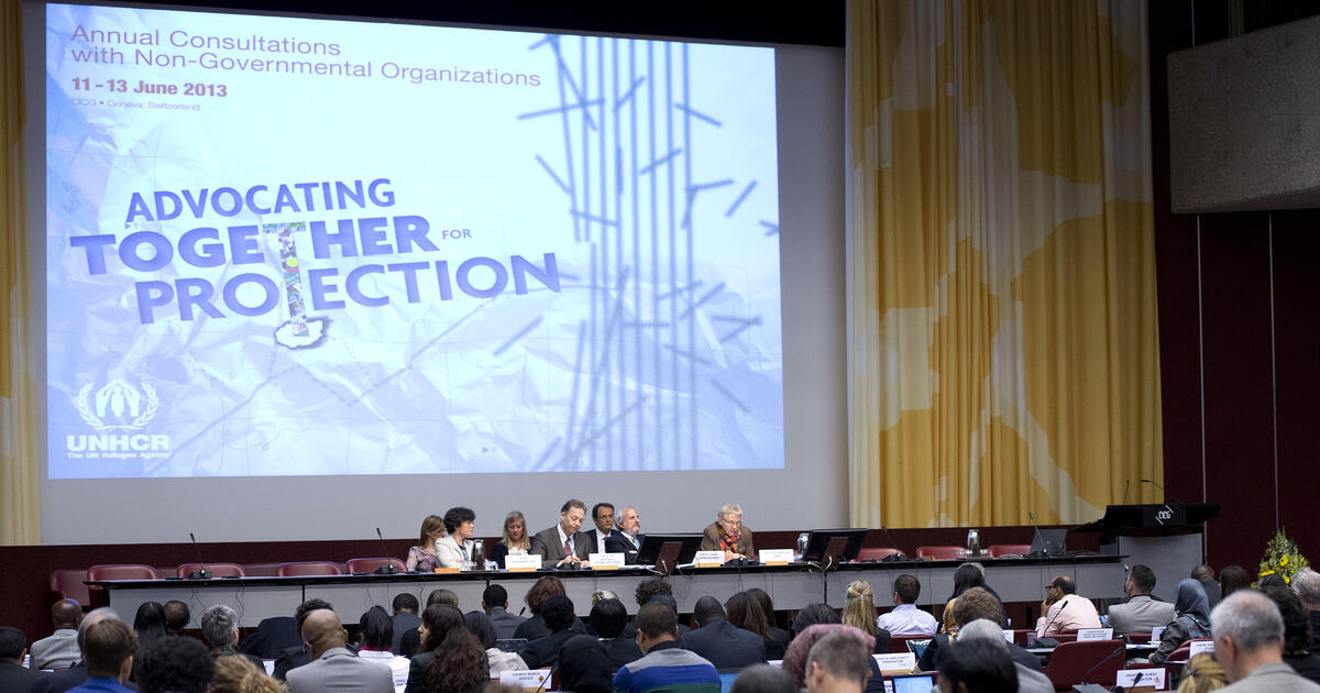 UNHCR's annual consultations with NGOs open in Geneva | UNHCR