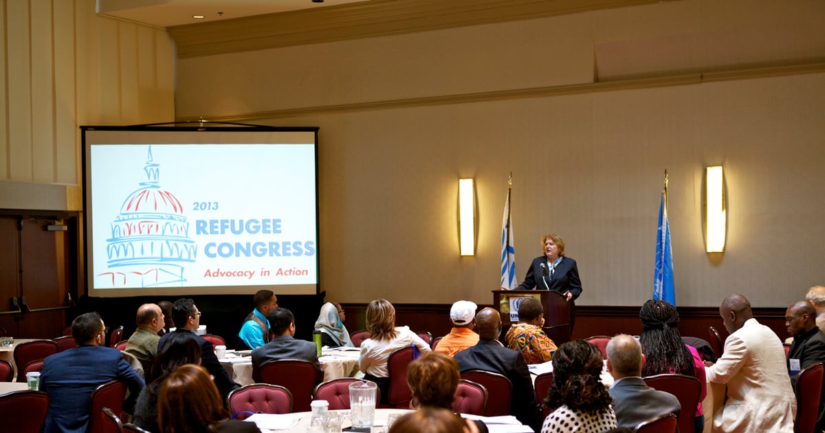 Refugee Congress gathering brings new voice to US policy debate | UNHCR
