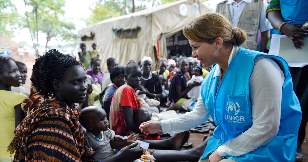 UN envoy Princess Haya meets South Sudan refugees in Ethiopia | UNHCR