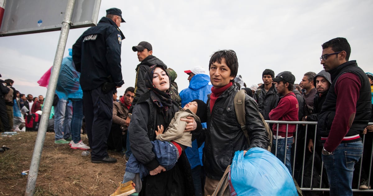 Thousands continue to flee wars and cross borders in search for a new ...