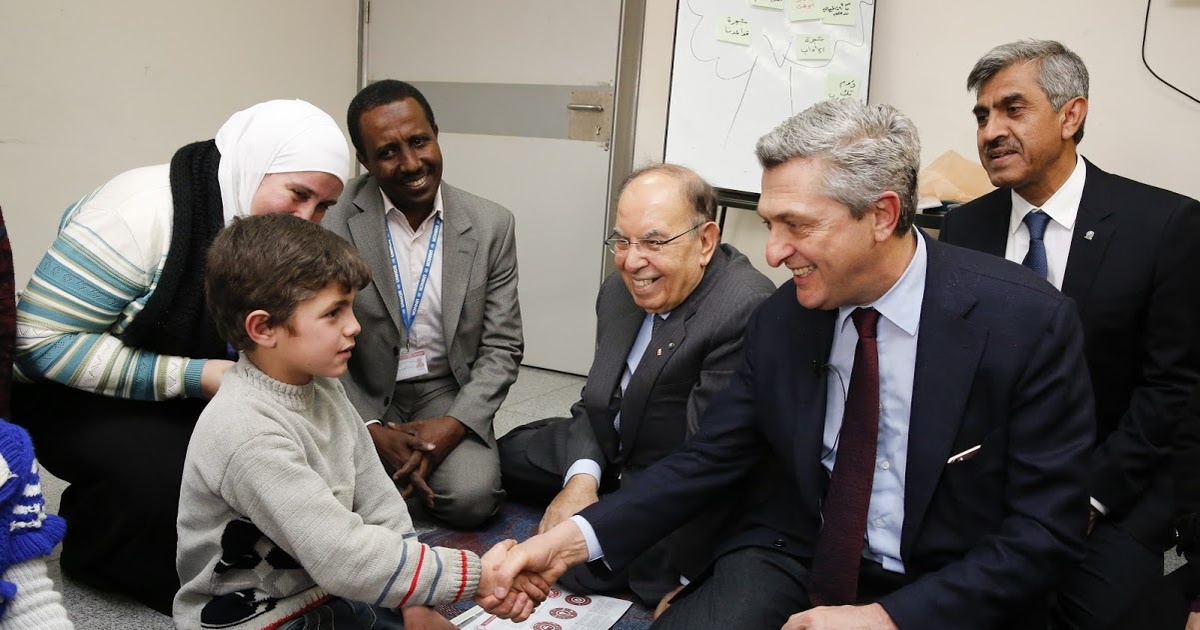 UNHCR Chief visits Syrian capital, urges humanitarian access | UNHCR