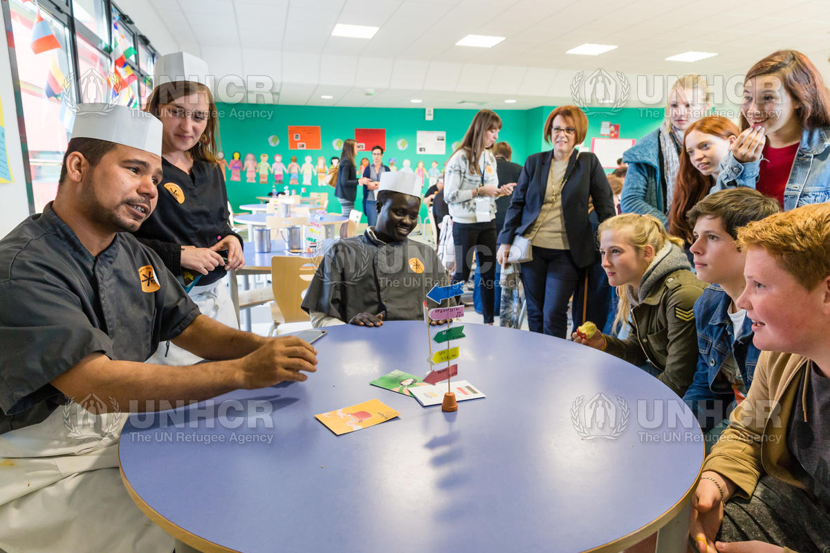 France. The Refugee Food Festival in Calvados | UNHCR Spotlight