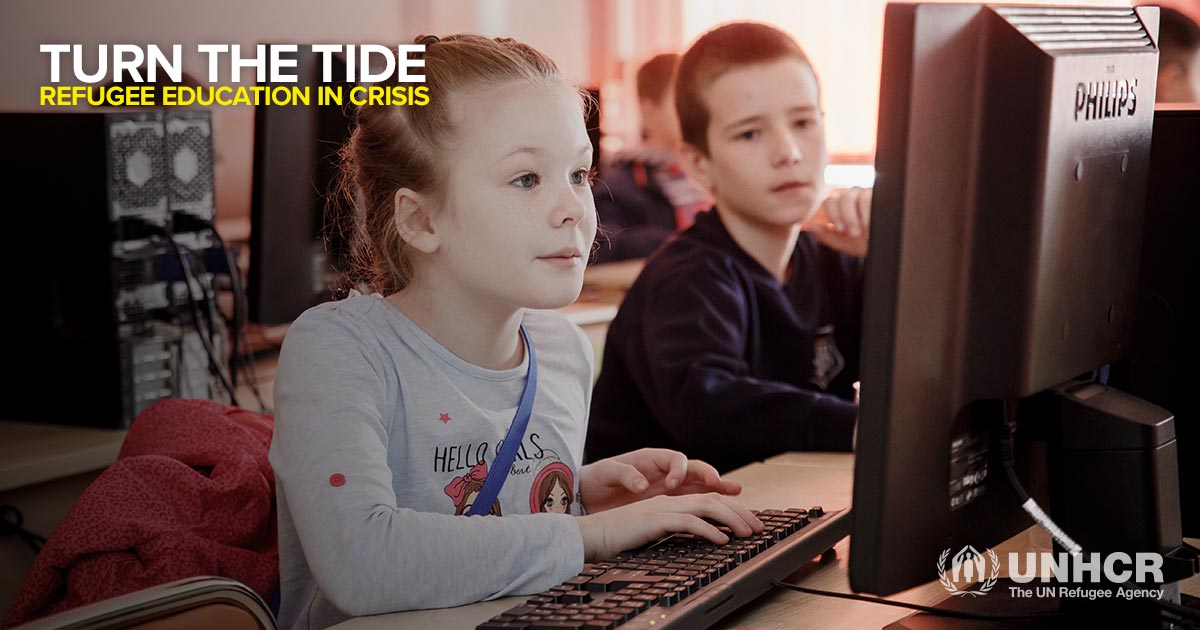 4. Teaming up with technology - Turn the Tide: Refugee Education in ...