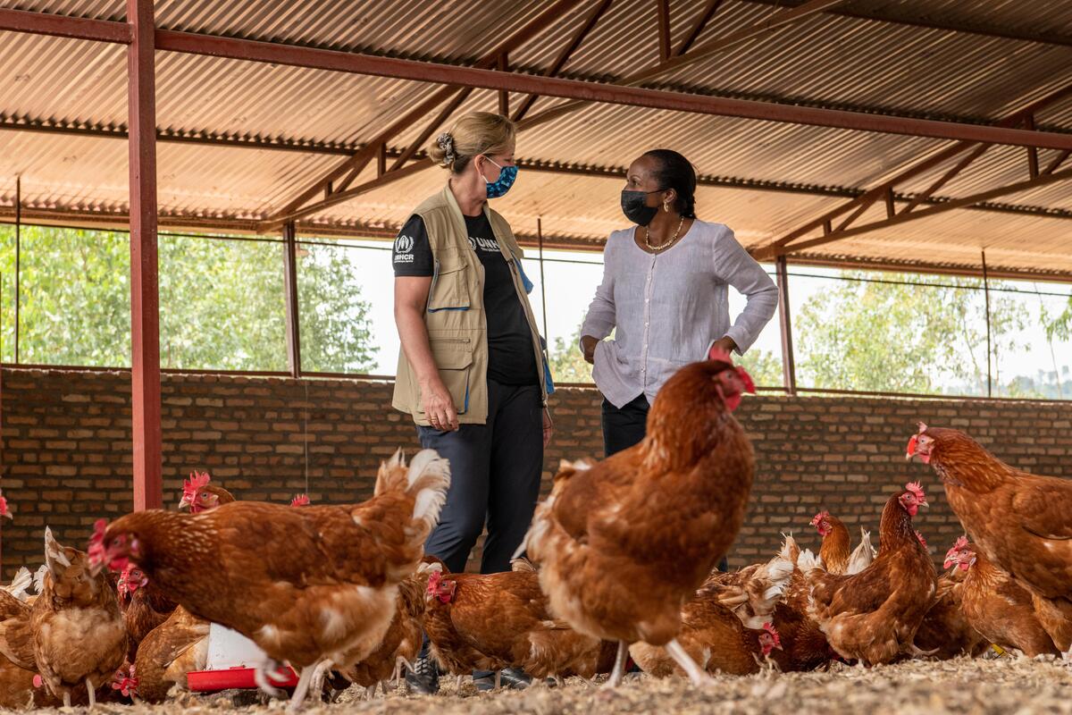 A new approach to refugee integration bears fruit in Rwanda | UNHCR UK