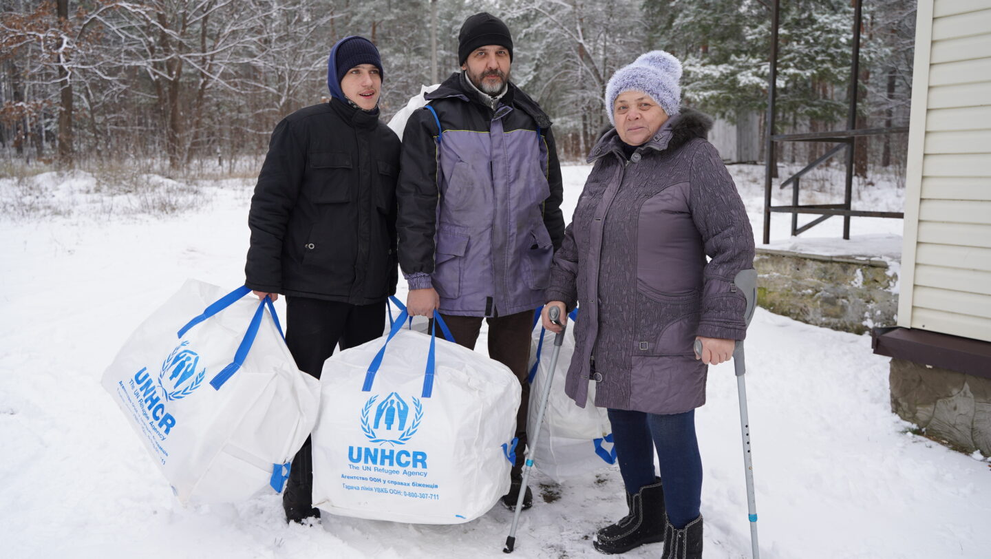 Second winter with war: how UNHCR helps to keep homes warm and hope ...