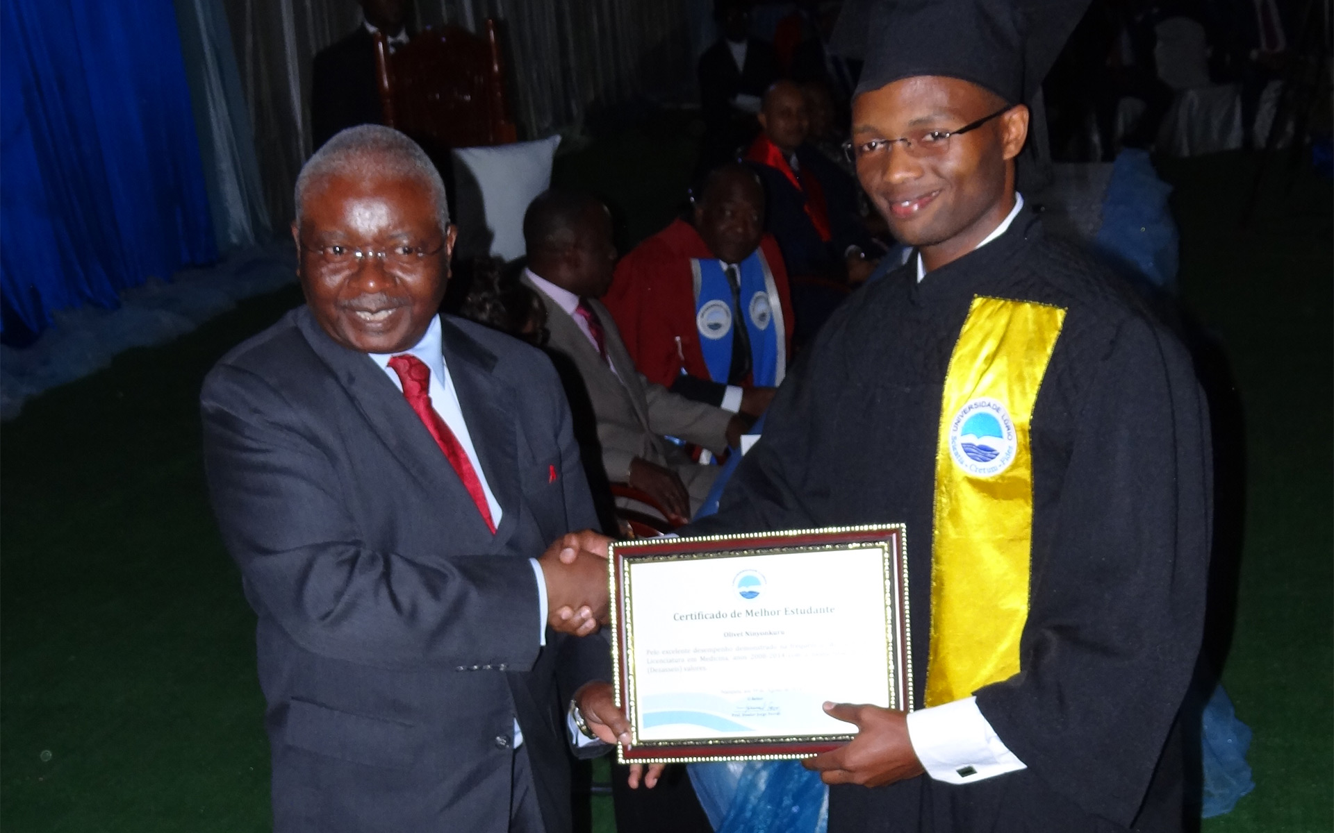 Emotional graduation ceremony triggers memories of Burundian scholar's ...