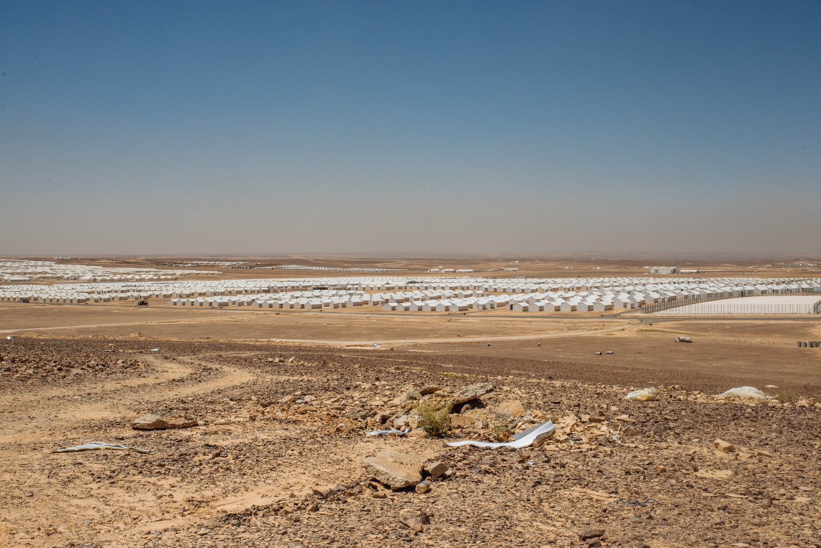 Jordan opens a new desert camp for Syrian refugees at Azraq | UNHCR US