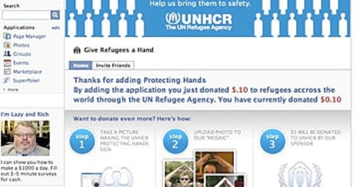 World Refugee Day: Giving refugees a hand on Facebook | UNHCR US